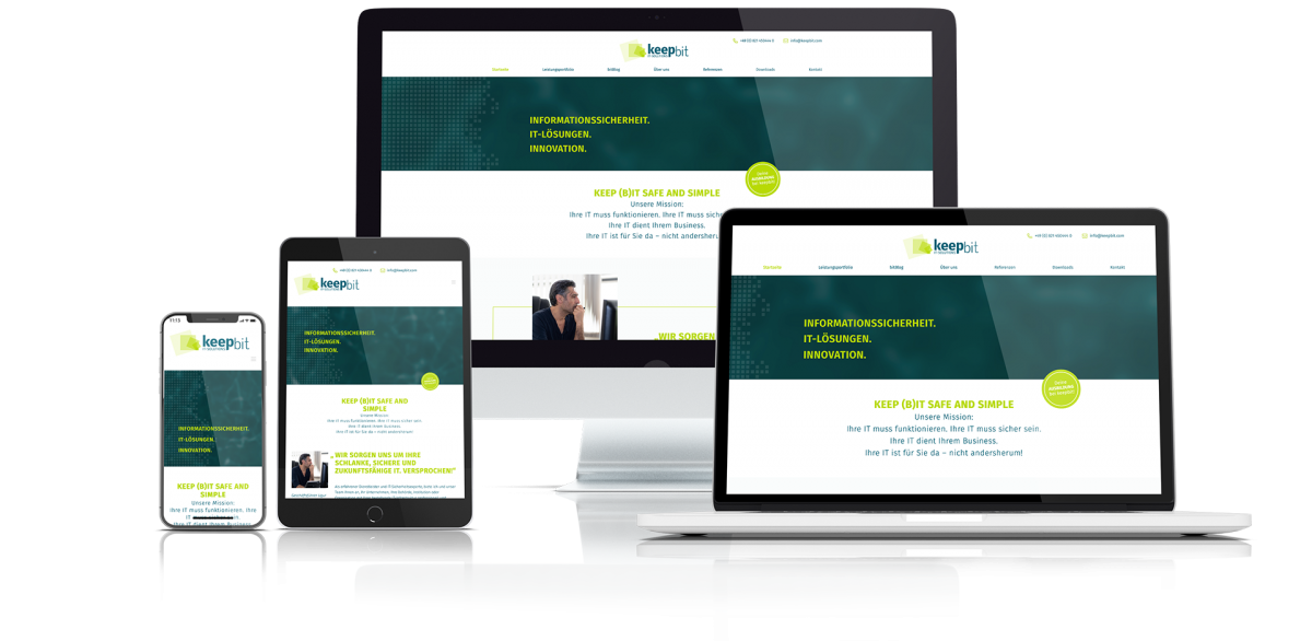 keepbit IT-SOLUTIONS – Markenrelaunch – FRIENDS Augsburg